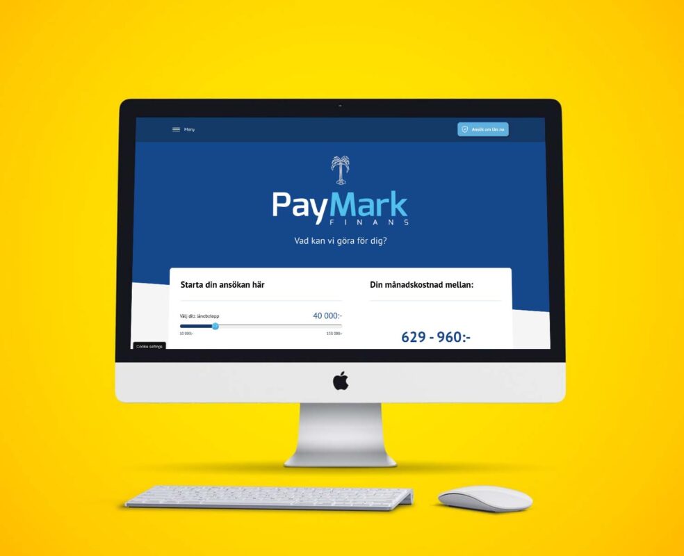 Paymark Finans | Låna 75 000 eller 150 000 kronor med direkt svar i mobil